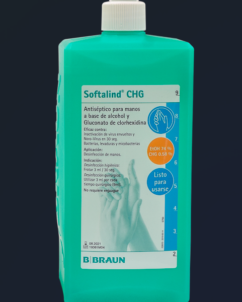 Antiséptico de manos de CHG Softalind – INIMED Tienda Oficial